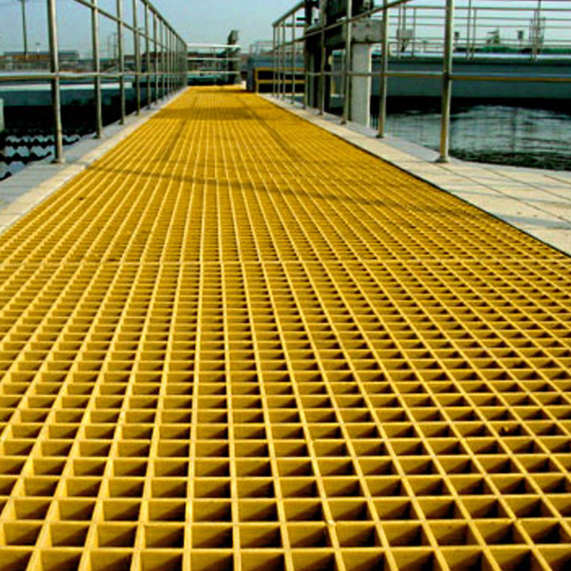 Standard GRP Grit Top Grating Lightweight, Slip-Resistant, Chemical Re