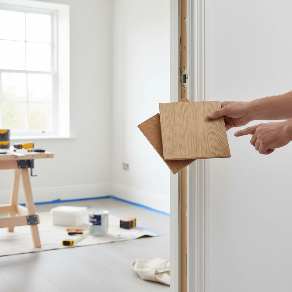 Premium Internal Dual Finish Door Sample with Model Code 120652 for Ve