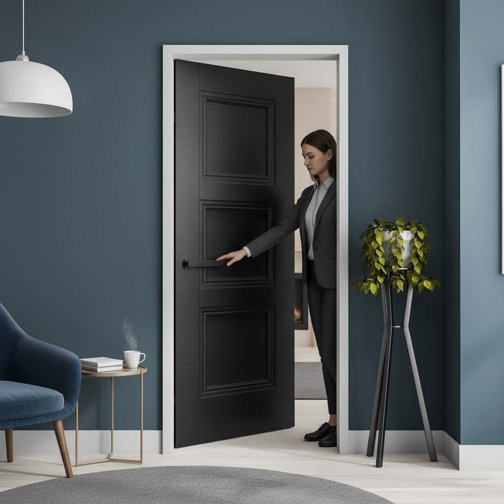 Premium Internal Fully Finished Door with Solid Core Construction and