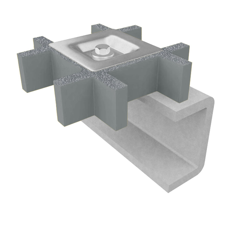 316 Stainless Steel Grating Clip Sets | C, M & L Clips with Fixings ...