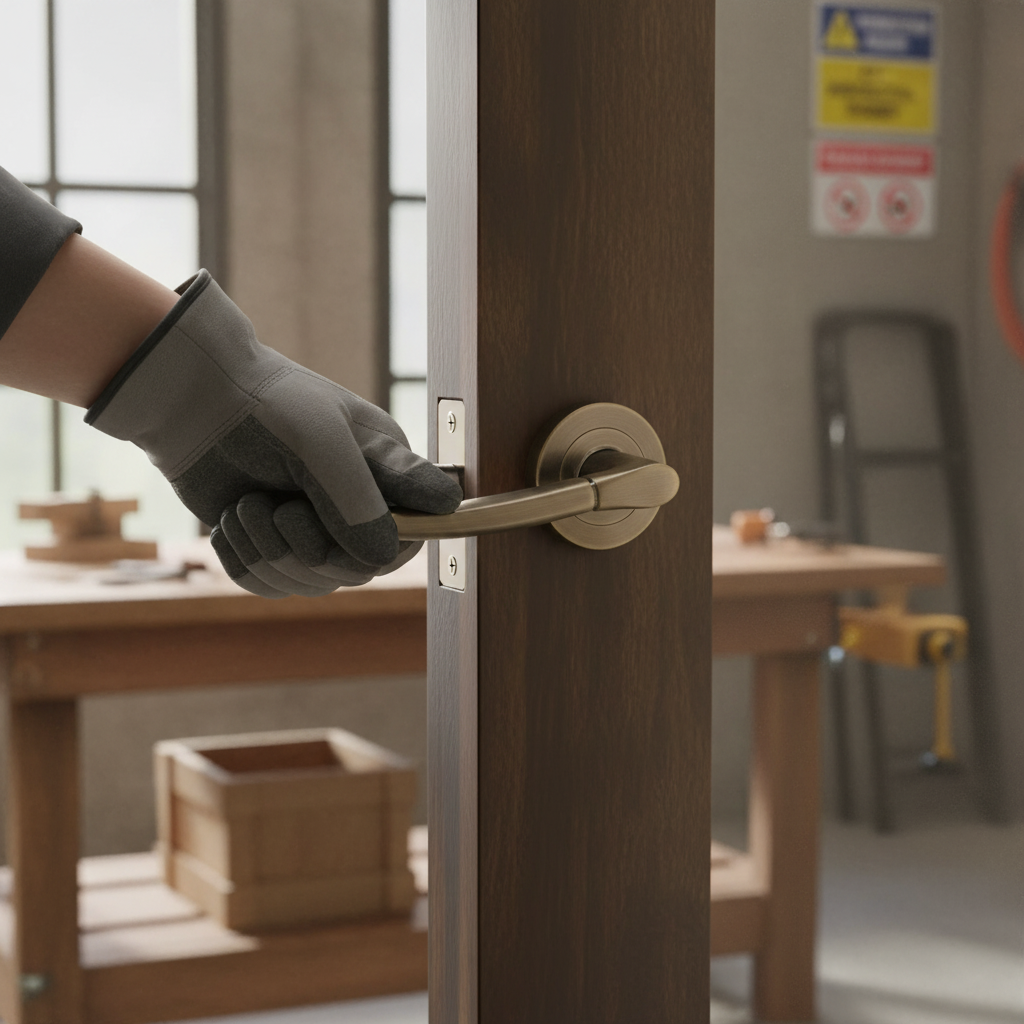 Premium Internal Lever Handle Set with Antique Bronze Finish and Compl